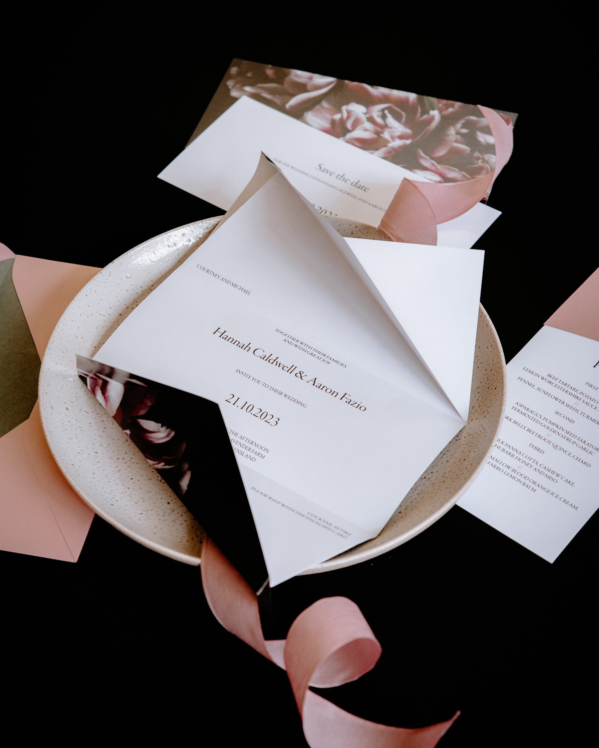 The Most Unique Wedding Invitations in Australia | A Tactile Perception